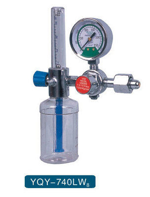 Varón/conector hembra médicos del regulador del oxígeno del ajuste de la presión de gas y del volumen del gas