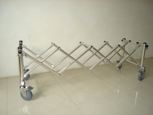 equipo mortuorio del camión de aluminio de la iglesia de Anodiezed de la rueda 6Inch con el marco de 4 o 5 X