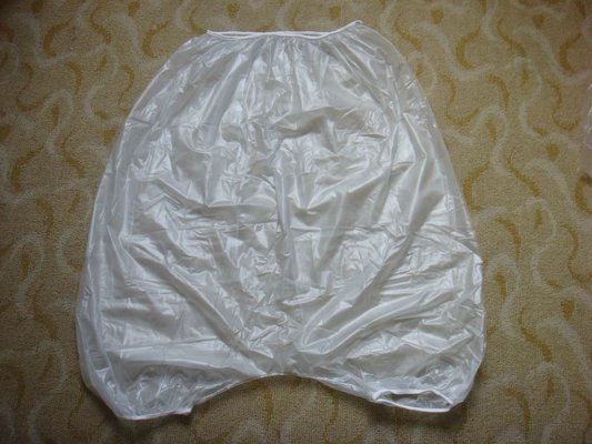Batas mortuorias claras o blancas todas del PVC del vinilo de la ropa con las costuras