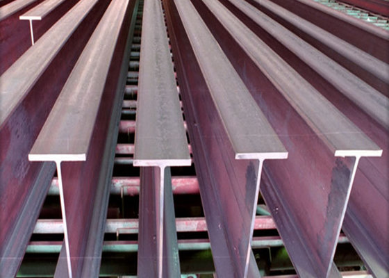 Building Support H Beam Steel High Performance SS400 / S235JR Material