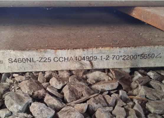 ASTM A537 Hot Rolled Plate Steel Thickness 6 - 145mm Optional MTC Approval