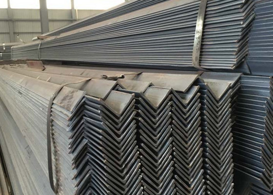 Mild Hot Rolled Angle Steel Equal Leg SS400 Black Carbon Steel Material