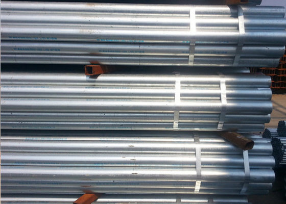 EN10219 Galvanized Steel Pipe For Door Pipe / Construction Ф21 - Ф219mm