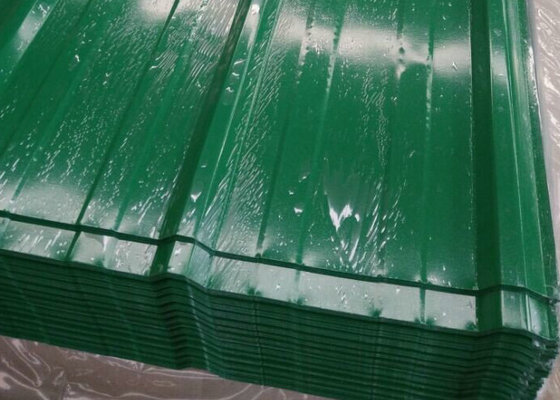 High Grade Steel Corrugated Roofing Sheets , Building Steel Profile Roofing Sheets