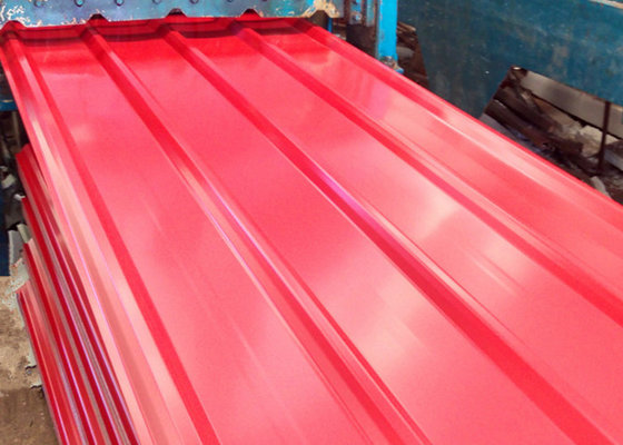 Durable Color Coated Steel Roofing Sheet B3 Fire Rating Custom Size