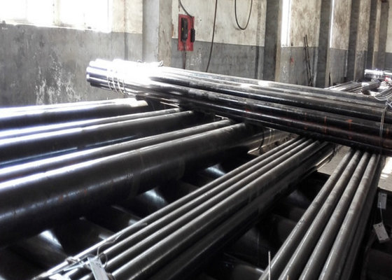 Round Seamless Black Steel Pipe , High Strength Steel Seamless Line Pipe
