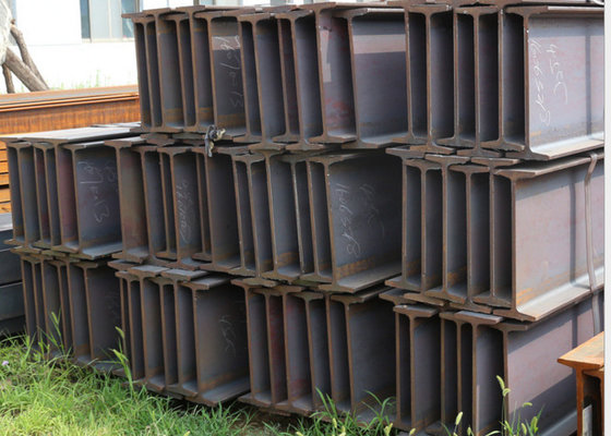 High Grade Carbon Steel Metal I Beam , 6m / Custom Length Structural Steel Beams