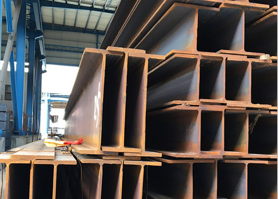 Industrial / Residential Steel Beams 12m / Customized Length Stable Structure