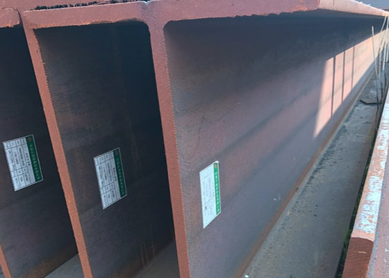 S355JR H Beam Steel Hot Rolled Technical 68mm To 180mm Web Thickness