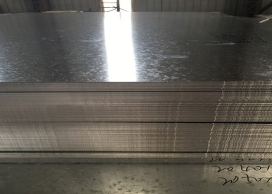 JIS G3302 Hot Dip Galvanized Steel Sheet 600 - 1500mm Width 3 - 8 Ton Weight