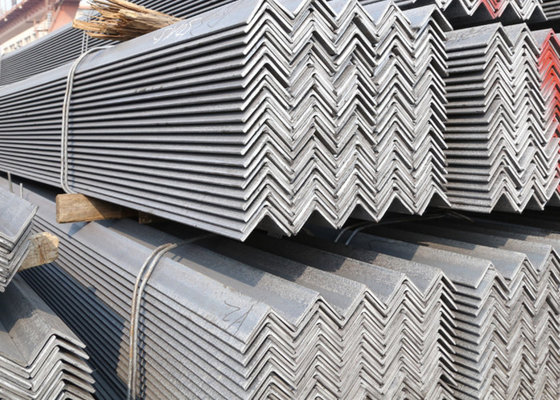 A36 Hot Dipped Galvanized Carbon Steel Angle , Unequal Metal Angle Iron
