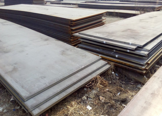 Ms Hot Rolled Steel Plate / Coil , Flat Metal 10mm Steel Plate Custom Length
