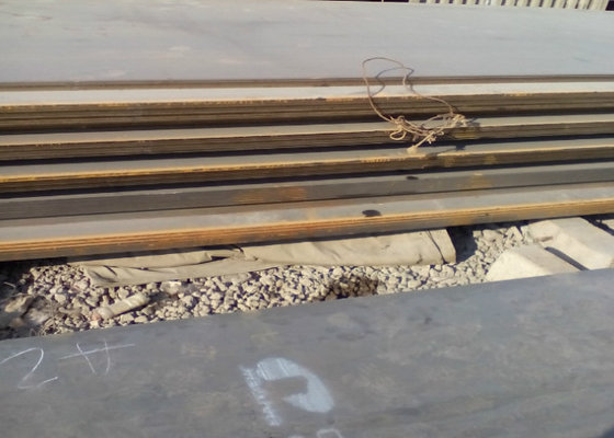 Hot Rolled Iron Alloy Steel Plate Sheet SS400 Q235 Q345 7mm  - 202mm Thickness