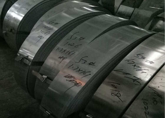 SPCC Cold Rolled Steel Strip Thickness 0.3 - 3.0mm Width 20 - 600mm