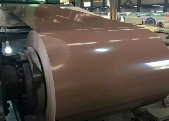 Width 650 - 1250mm Prepainted Galvanized Steel Coil , Ral 9003 Color Ppgi Coil