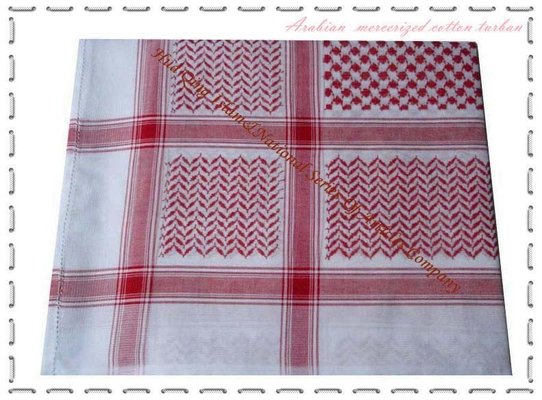 Arabian mercerized cotton jacquard turban / Arabian turban / Arab scarf / Arabian Shemagh