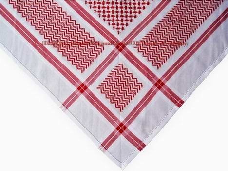 Arabian mercerized cotton jacquard turban / Arabian turban / Arab scarf / Arabian Shemagh