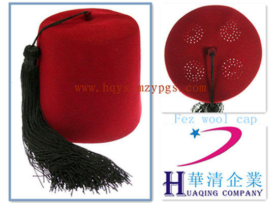 Fez wool cap / Turkish Wool Cap / Turkish Cap / Fez cap / Size: 55#,56#,57#,58#,59#,60#,61#,62#