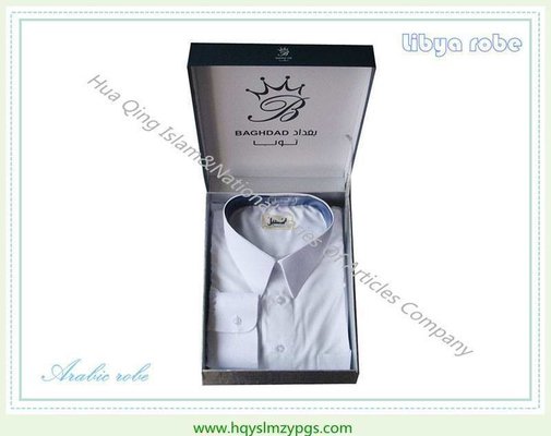Libya high-grade man robe / Libya robe / Arabic robe / Qatar robe / Qatar shirt collar robe  / Size:52#,54#,56#,58#,60#