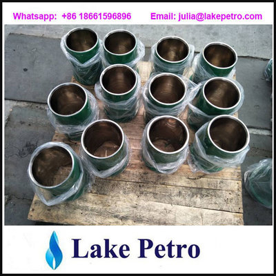 100% Interchangeable Bi-metal liner and piston hub for mud pump spare parts