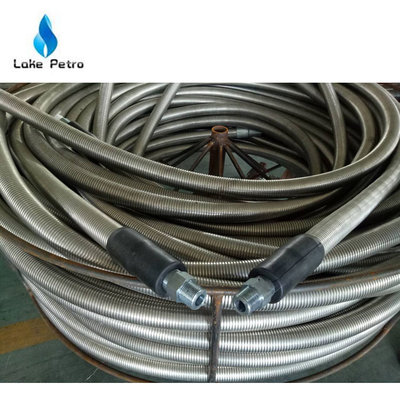API 16D Fire-resistasnt Hose with 1"NPT Thread and Fig 602 Union