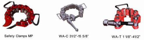 High Quality and Cheap API 7K MP Type Safety Clamp for Drill Pipe and Drill Collars for Oilfield Usage