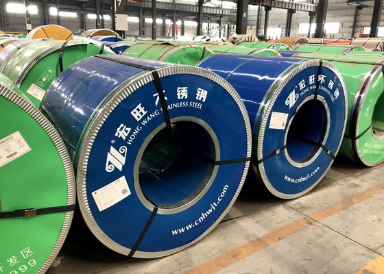 2B BA Finished Stainless Steel Coil AISI 304 321 201 310S 430 306 Thickness 0.2mm ~ 6mm for Industrial