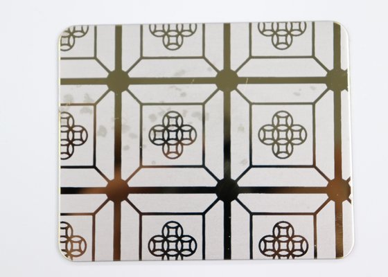 Elevator Decoration 0.2mm 304 Etched Stainless Steel Sheet made in china