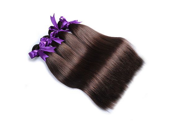 Los paquetes teñidos/no de la armadura del cabello humano armadura del pelo del color de Remy #4 lían