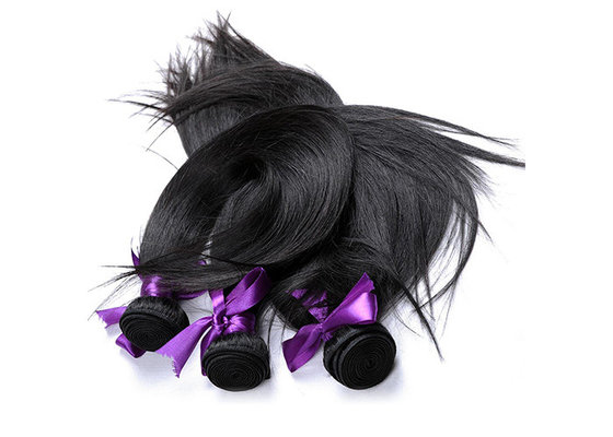 10-26 certificación recta brasileña del CE de la armadura del pelo negro 1B de los paquetes 4Pcs del pelo