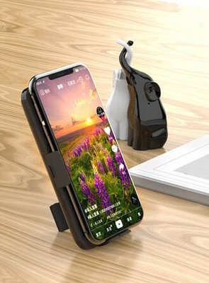 10,000mah Qi Wireless charger Power bank with holder supplier