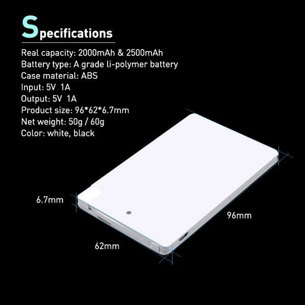 Cable Built-in Power Bank 5000mah easy to take power on the go for iPhone supplier