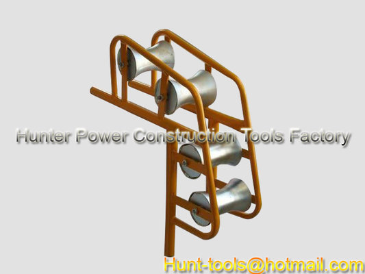 Trench Roller Manhole Roller with Aluminum rollers