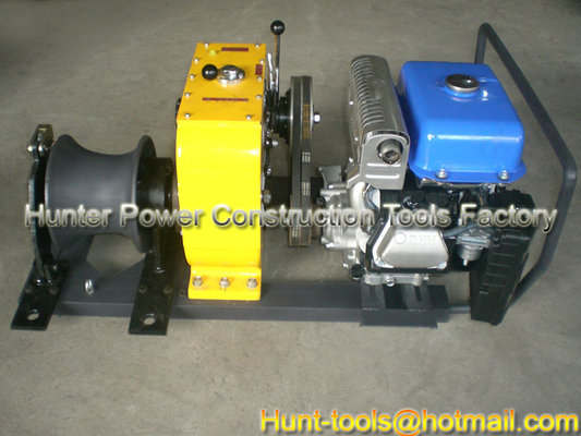 Hot sale Gasoline Overhead Line Winch Cable drum winch