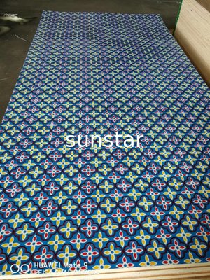 Polyster melamine plywood/ White Poly/Paper Overlay