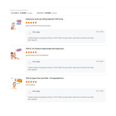 Ha Dermal Filler Injection 2ml TOP-Q Deep for Lip