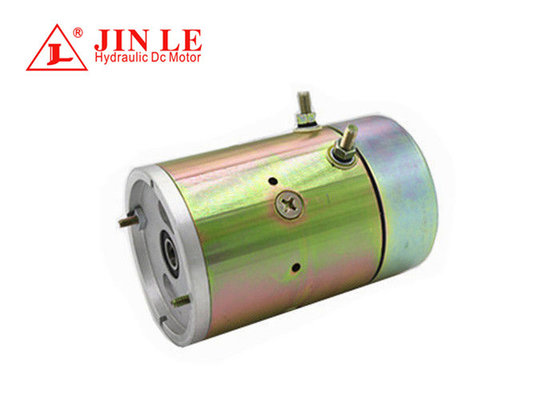 Jinle 12v 1.6kw Forklift DC Motor , Brushed Electric Motor For Power Pack Unit