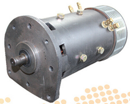 1.1KW 24V Direct Drive Motor , 2160 RPM 127mm O.D. Small Hydraulic Motor