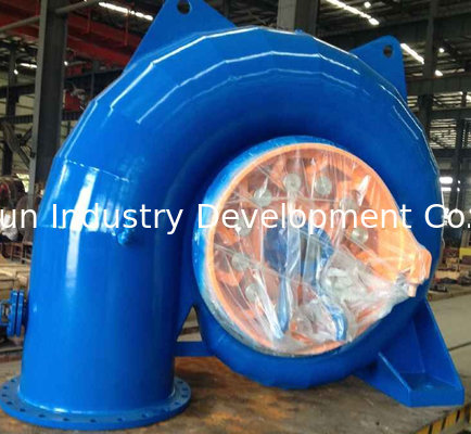 Turbine de Francis horizontale de coureur d'acier inoxydable petite 100kW - 500kW