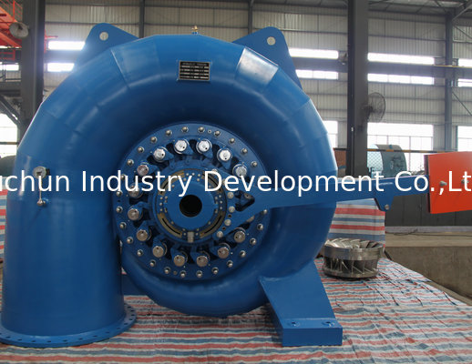800kW Water Turbine Generator Hydraulic Heavy Hammer 500r / min 06Cr13Ni4Mo