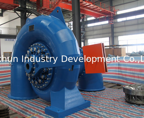 800kW Water Turbine Generator Hydraulic Heavy Hammer 500r / min 06Cr13Ni4Mo