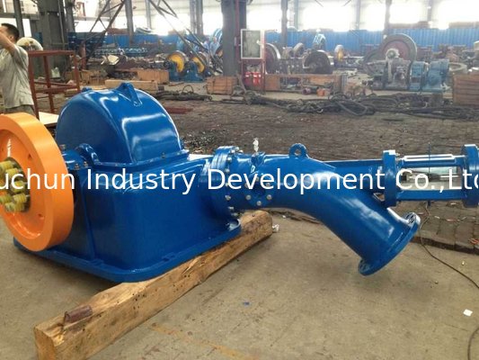 83kW Hydraulic Power Plant 62m Head 06Cr13Ni4Mo Professional Horizontal