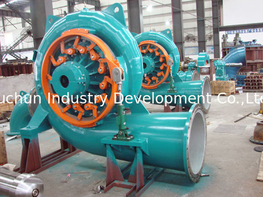 100KW Horizontal Francis Hydro Turbine With Speed Governor, Excitation System