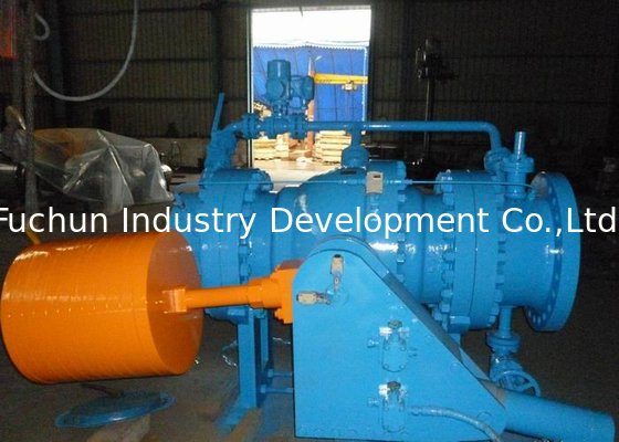 Fixed Or Floating Ball Valve Auxilary Equipment For Pipeline / Chemical / Natural Gas