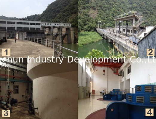 Low Water Head Kaplan Hydro Turbine Generator Unit For Hydro Power Project