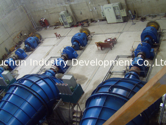 Low Head Tubular Turbine , Adjustable Blades Large Discharge Tubular Turbine