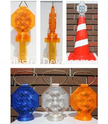 Traffic Signal LED Traffic Flash Light Sun Power Panels Waterproof