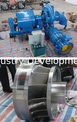 Horizontal Francis Hydro Turbine Unit, Francis Water Turbine For Hydro-Power Stations
