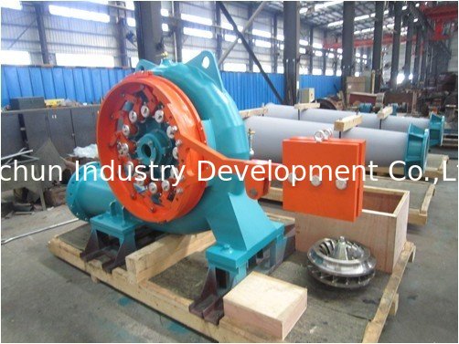 High Efficiency Horizontal Francis Hydro Turbine, 50MW Horizontal Francis Turbines