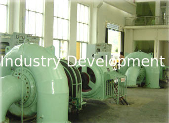 Horizontal Shaft Turgo Hydro Electric Turbine , 50Mw Multi Type High Head Turgo Turbine